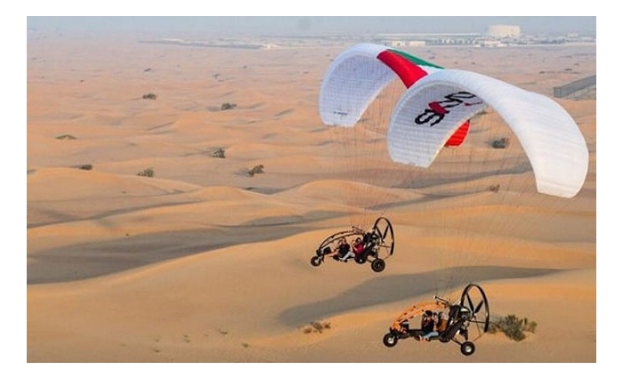 tandem paramotor experience