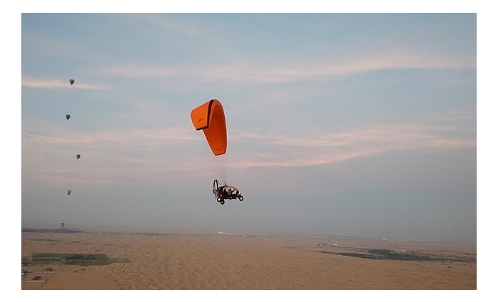 tandem paramotor experience